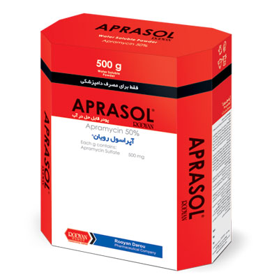Aprasol Rooyan® - Apramycin 50% - Rooyan Darou